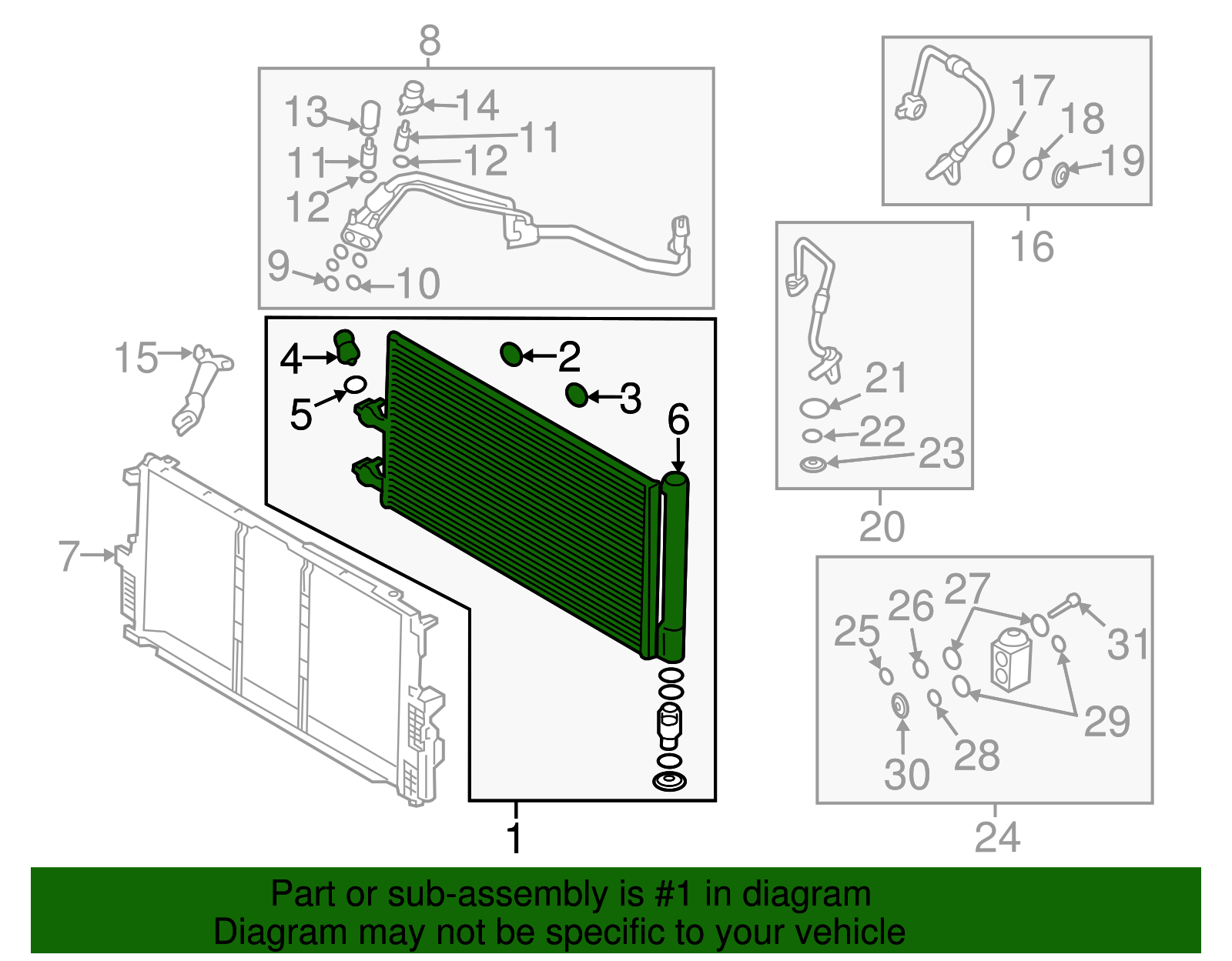 32339859 - High-Quality A/C Condenser for 2016-2025 Volvo | AutoNation ...