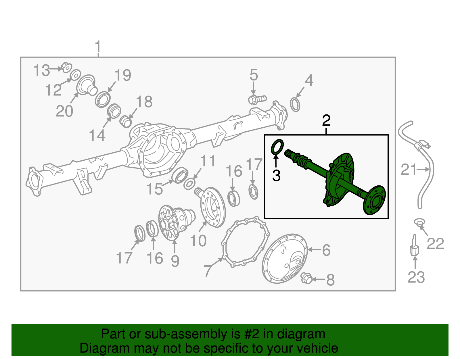 2012-2021 Nissan Axle Shaft 38162-1PA0A | OEM Parts Online