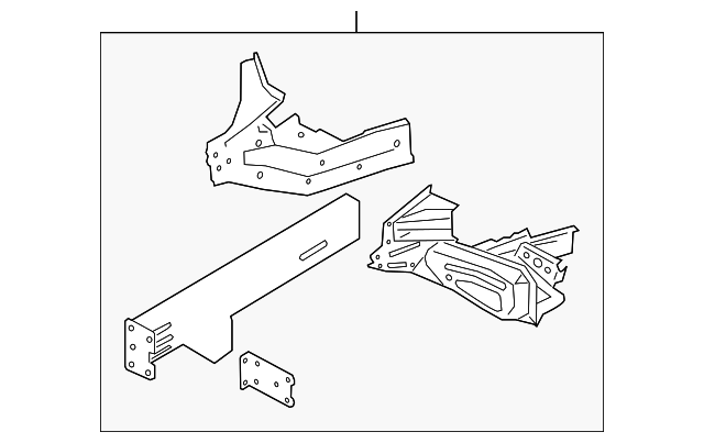 2025 Ford Lower Rail R1MZ-7810008-A | OEM Parts Online