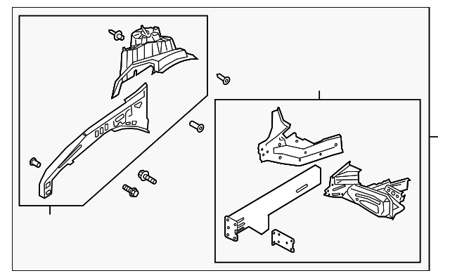 2020-2023 Lincoln Aviator Frame Side Member Assembly N1MZ-16054-B ...