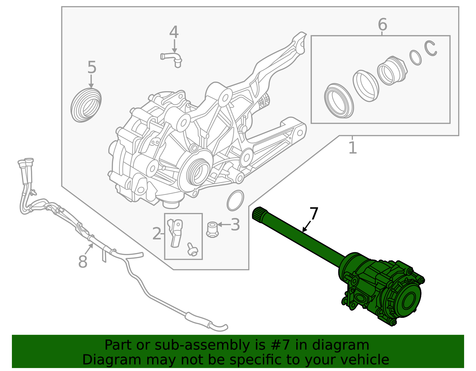 N1MZ-3A329-A - 2020-2024 Ford - Intermediate Shaft | My Ford Parts