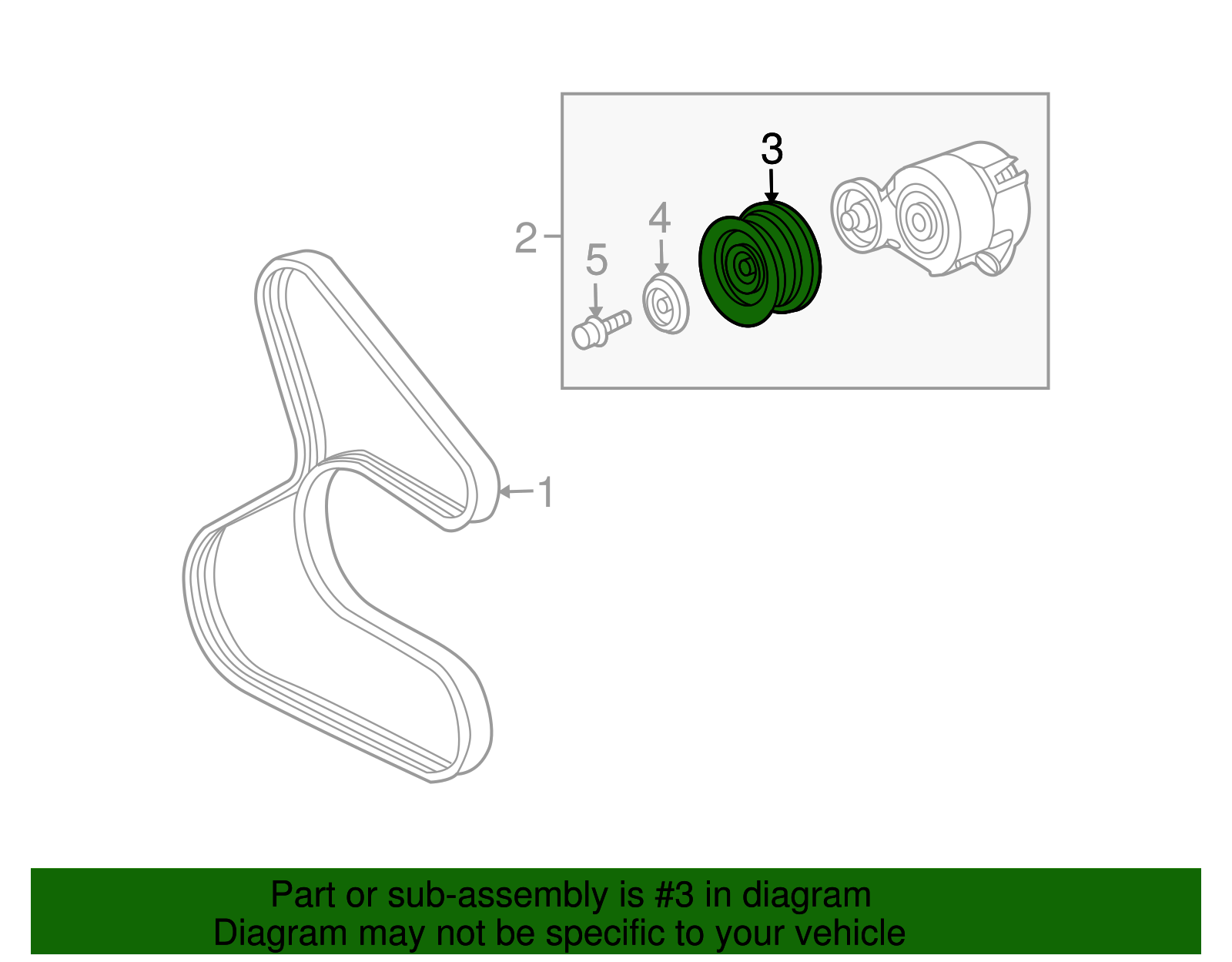 31180-PCX-003 - Honda Idler Pulley 2000-2009 Honda S2000 | Performance ...