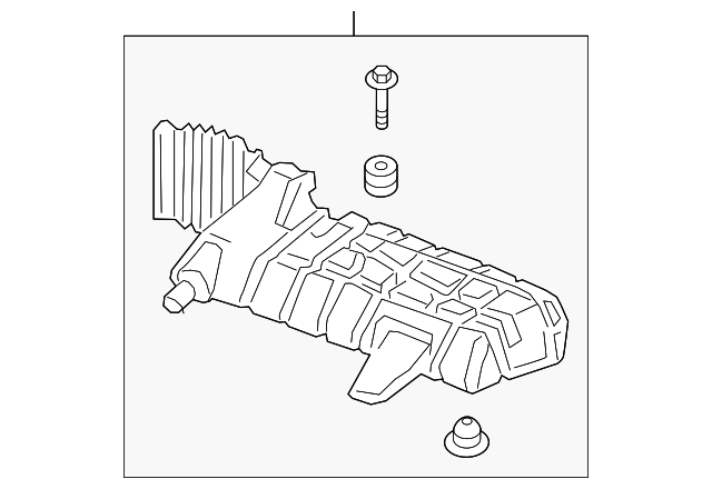 2018-2024 GM Air Cleaner Outlet Duct 84522148 GM | GMPartsDirect.com