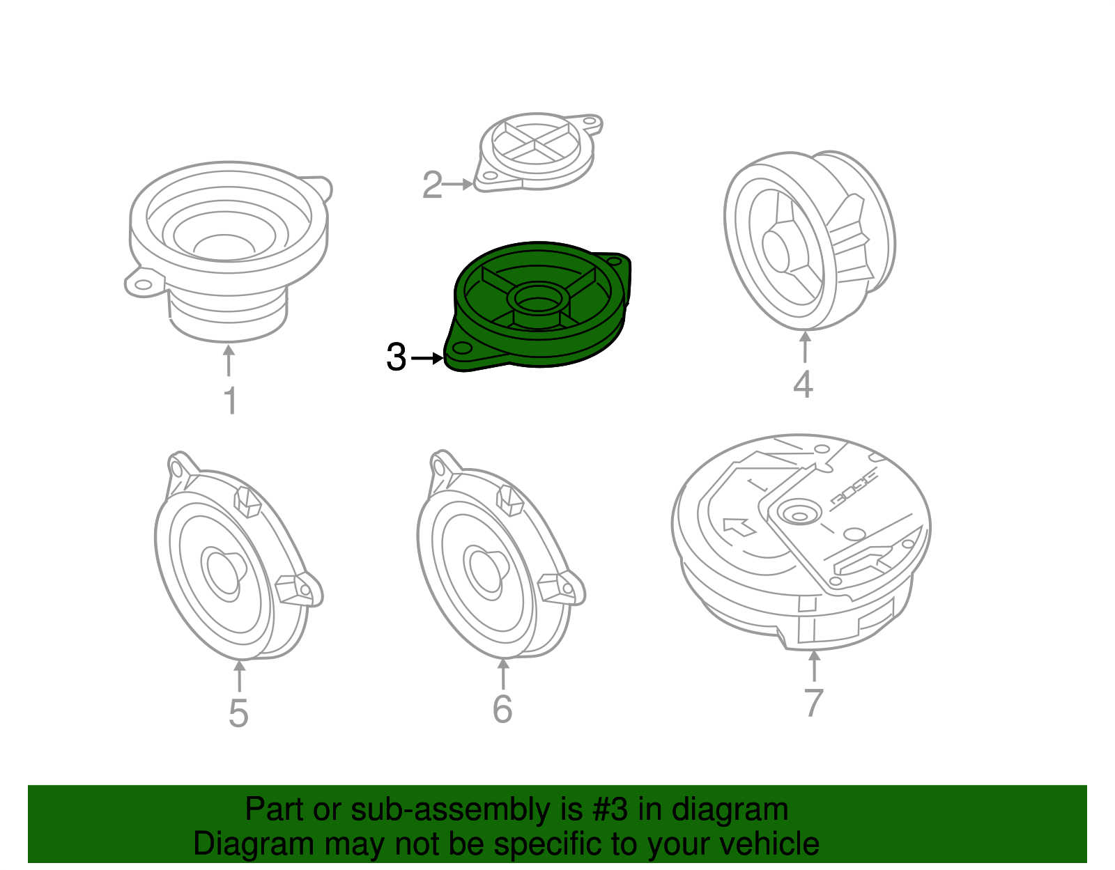 2013-2025 Mazda Blank Cover KD45-66-962 | RealMazdaParts.com