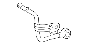 32901-48020 - Toyota Automatic Transmission Oil Cooler Tube 2017-2025 ...