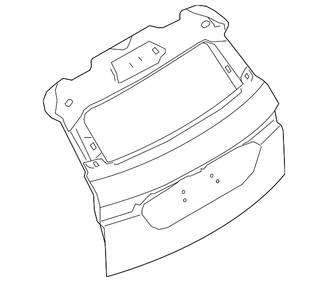 2020-2023 Land Rover Range Rover Evoque Lift Gate LR178329 ...