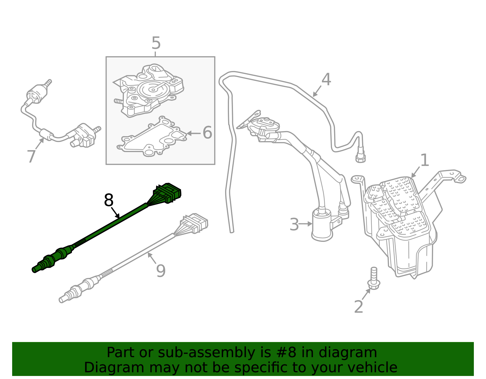 06L-906-265-B - Oxygen Sensor 2017-2025 Audi | Audi OEM Parts Guy
