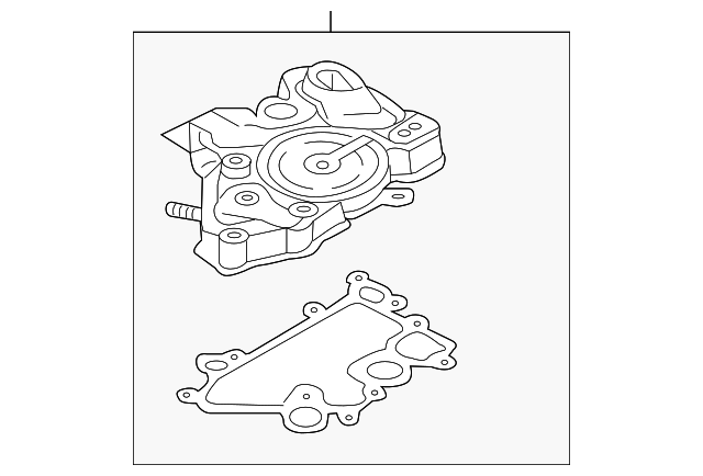 2015-2024 Audi Oil/Air Separator 06K-103-495-BL | Audi USA Parts