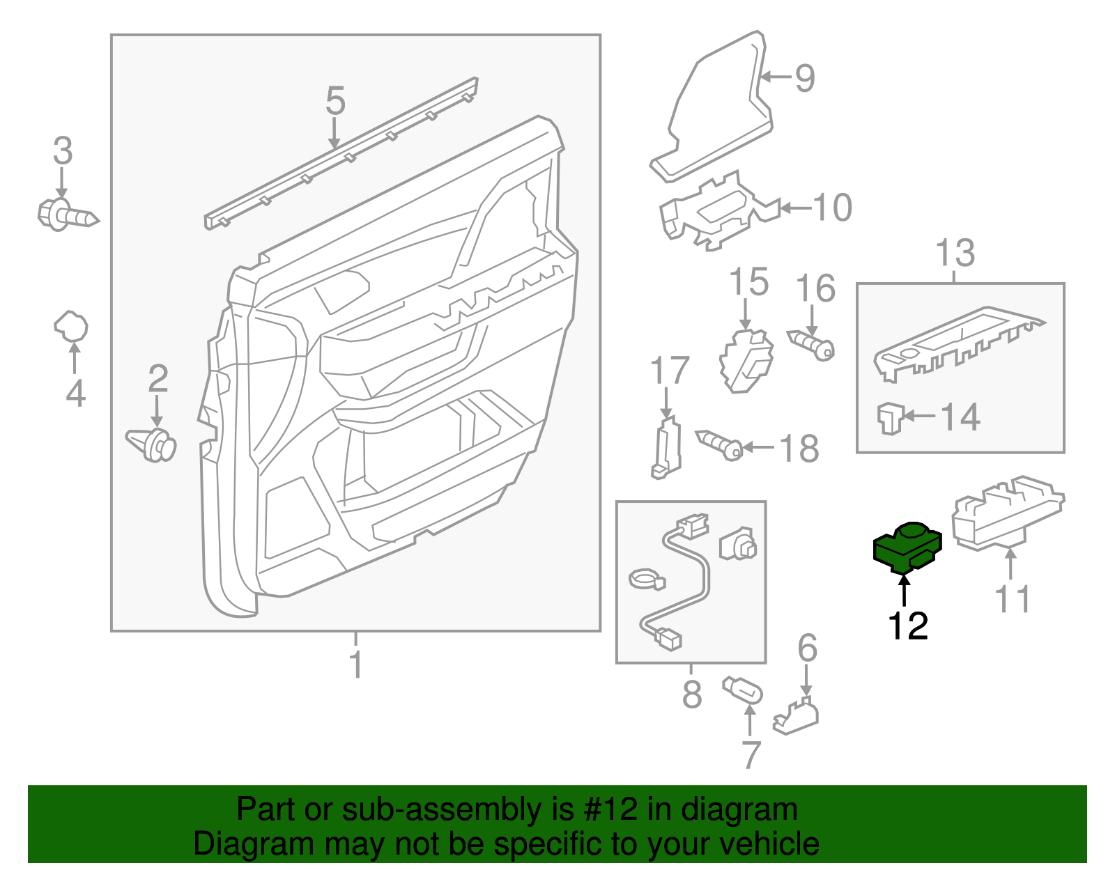 35190-TA0-A11 - Mirror Switch 2008-2017 Honda | Honda Parts Online