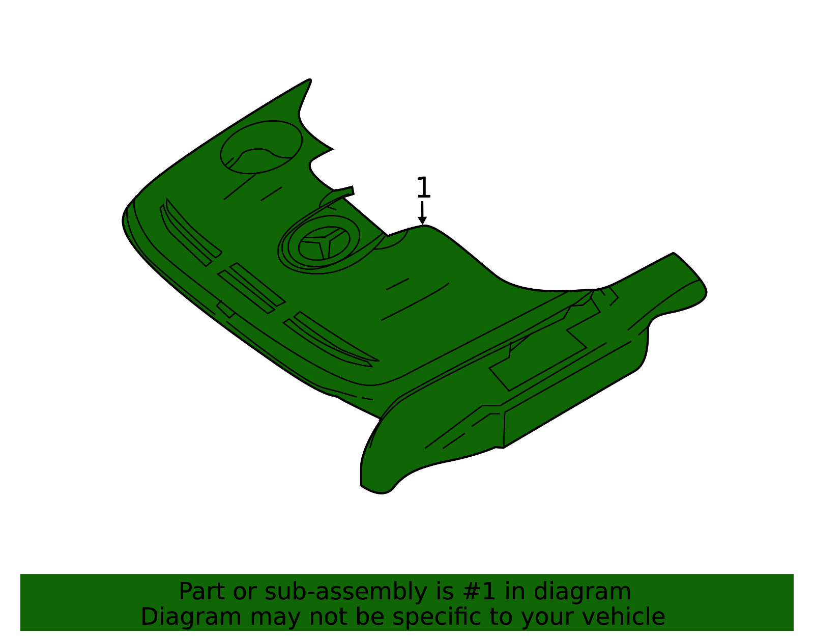 2760100267 - High-Quality Engine Cover for 2012-2016 Mercedes-Benz ...