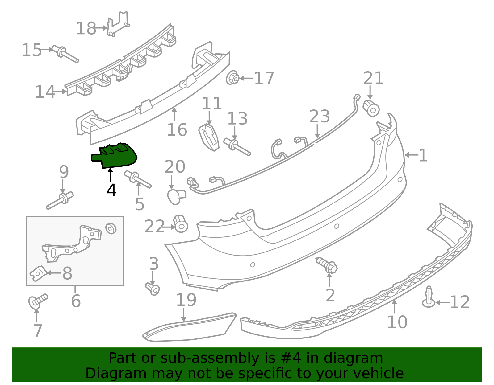 F1EZ-17788-A - 2015-2018 Ford Focus - Inner Bracket | Dealer Auto Parts