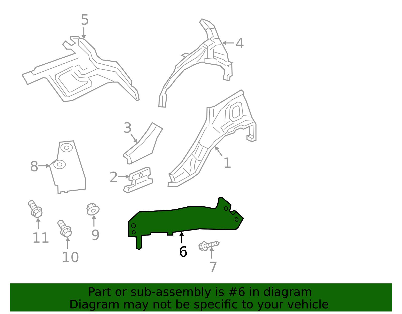 76655-5NA0A - High-Quality Body D-Pillar Bracket for 2019-2025 INFINITI ...