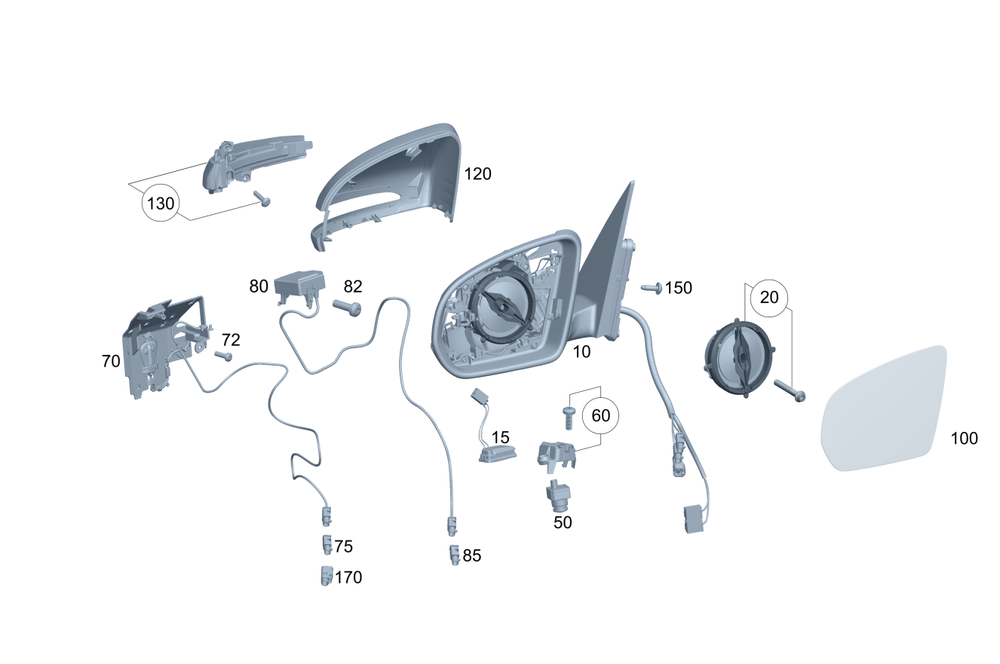 1959-2026 Mercedes-Benz Add Turn Signal Lamp 099-906-47-01 | MB Online ...