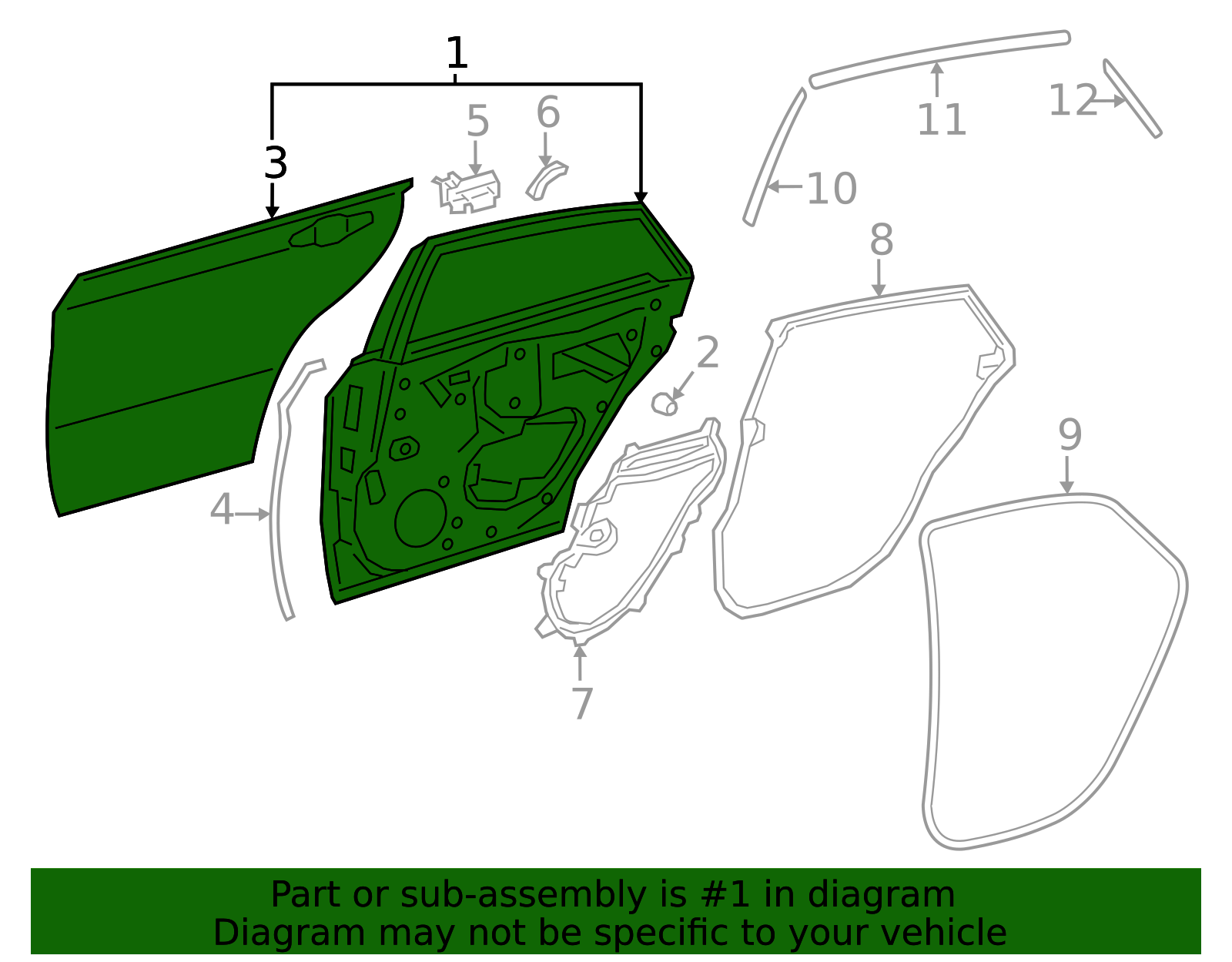 Door Shell 67003-30721 | OEM Parts Online