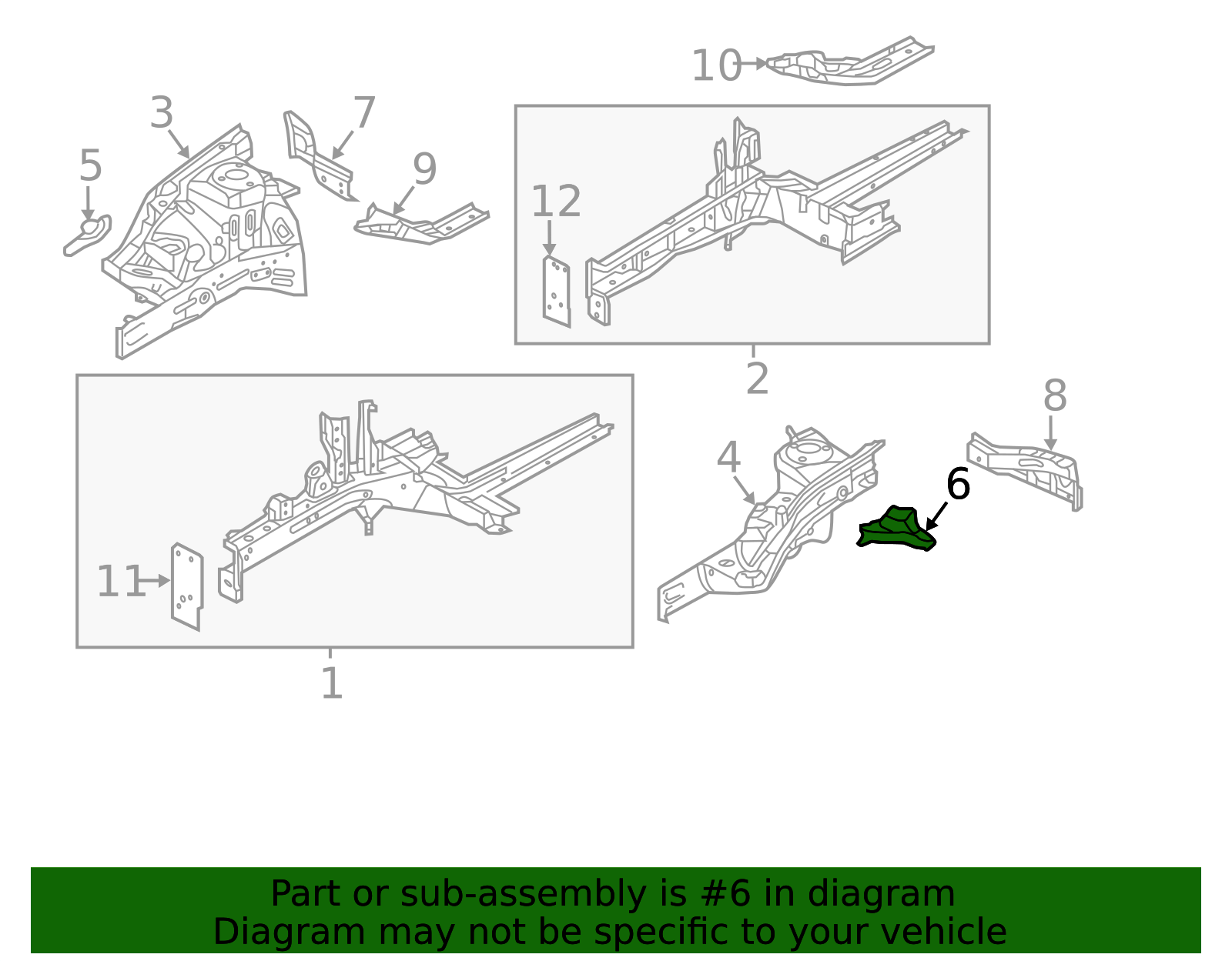 64517-D4000 - Front Bracket 2016-2020 Kia Optima | Kia.Parts Store