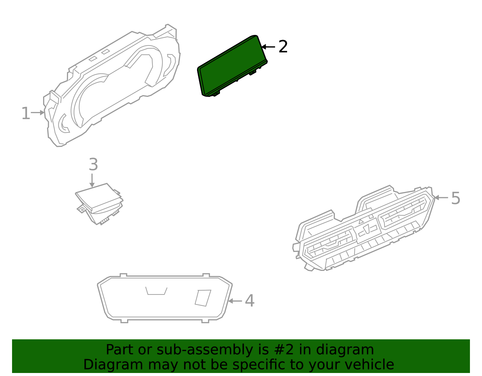 2019-2025 BMW Display Unit 65-50-5-A3E-575 | BMW Parts Online Hub