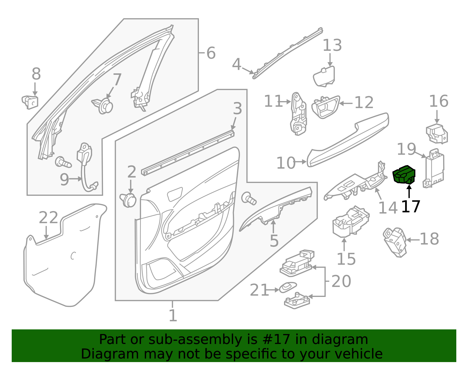 2013-2025 Acura Mirror Switch 35190-TX4-A11 | OEM Parts Online