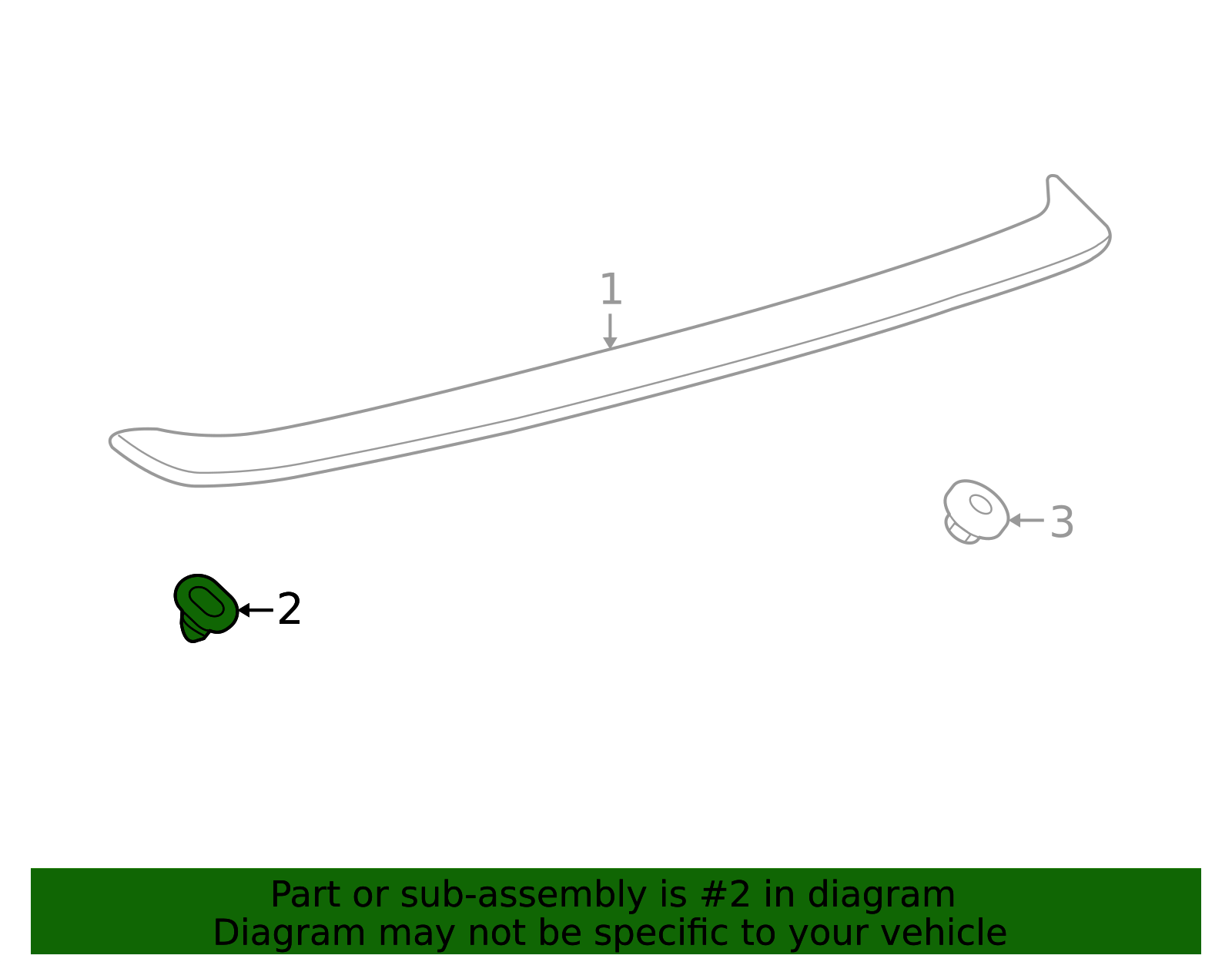 90467-09196 - 2010-2012 Lexus HS250h - Spoiler Clip | My L Parts