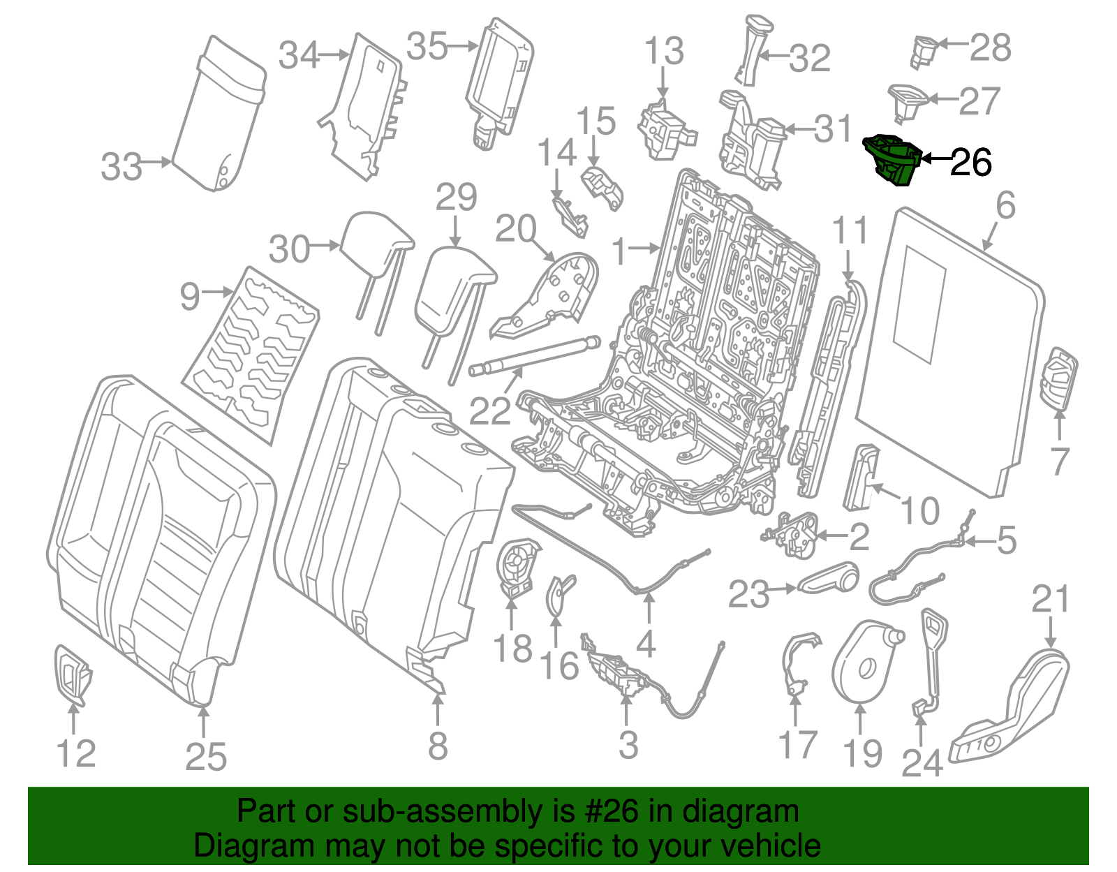166-924-01-28 - Lock Bracket 2013-2019 Mercedes-Benz | Mercedes-Benz ...