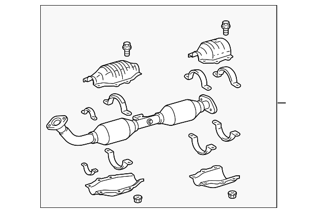 17410-75631 - Front Pipe - 2010 Toyota 4Runner | Toyota Parts Delivered