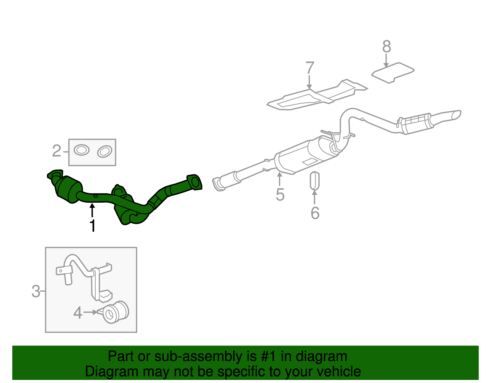 2011-2019 GM Converter (Replaces Part Number 22751290) 19418930 GM ...