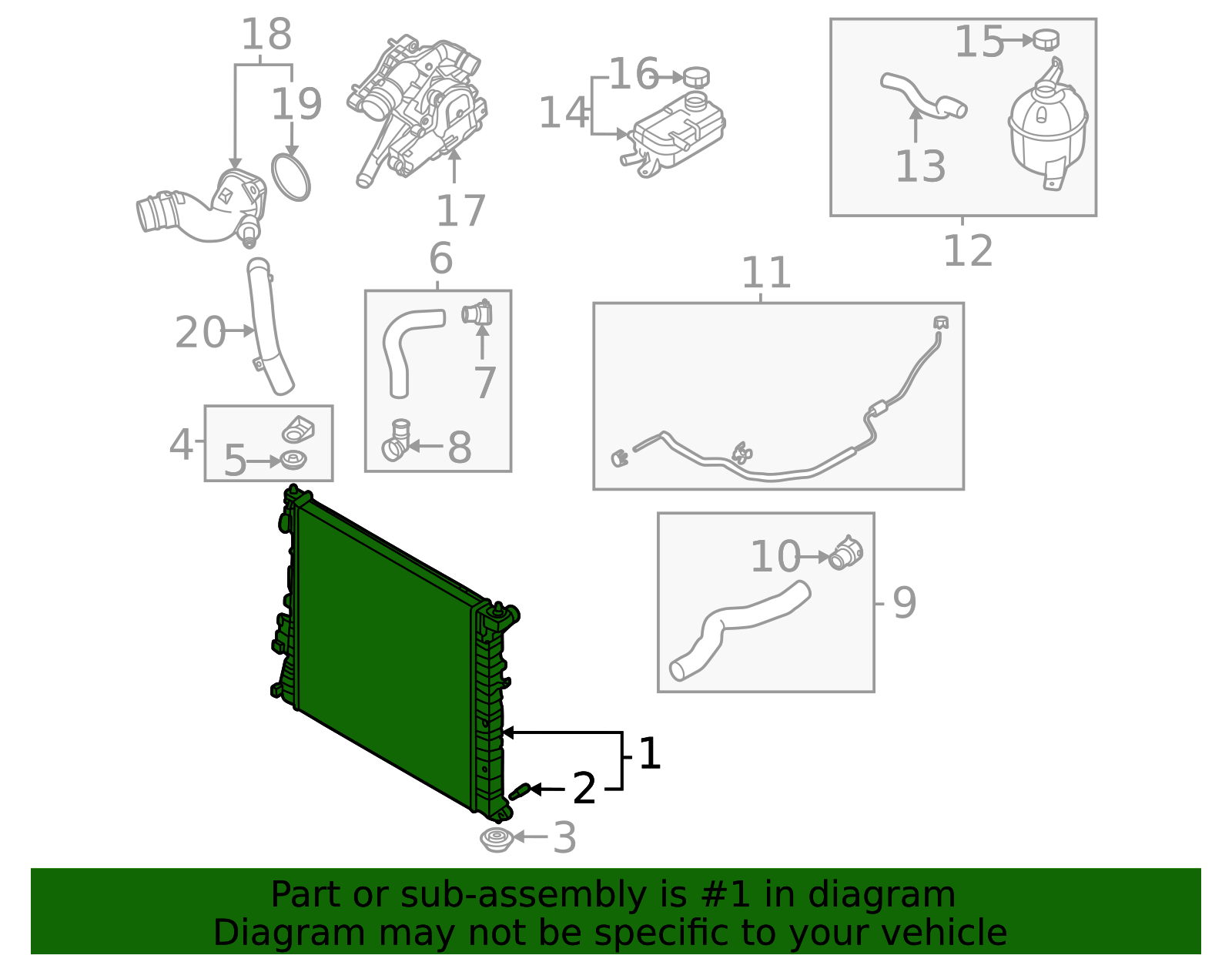 2022-2025 Hyundai Tucson Radiator Assembly 25310-P0000 | OEM Parts Online