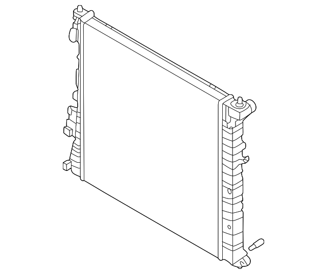 25310p0000 - Hyundai Radiator Assembly 2022-2025 Hyundai Tucson ...
