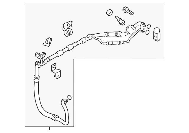 2017-2019 Kia Soul Suction Tube 97775-B2110 | TascaParts.com