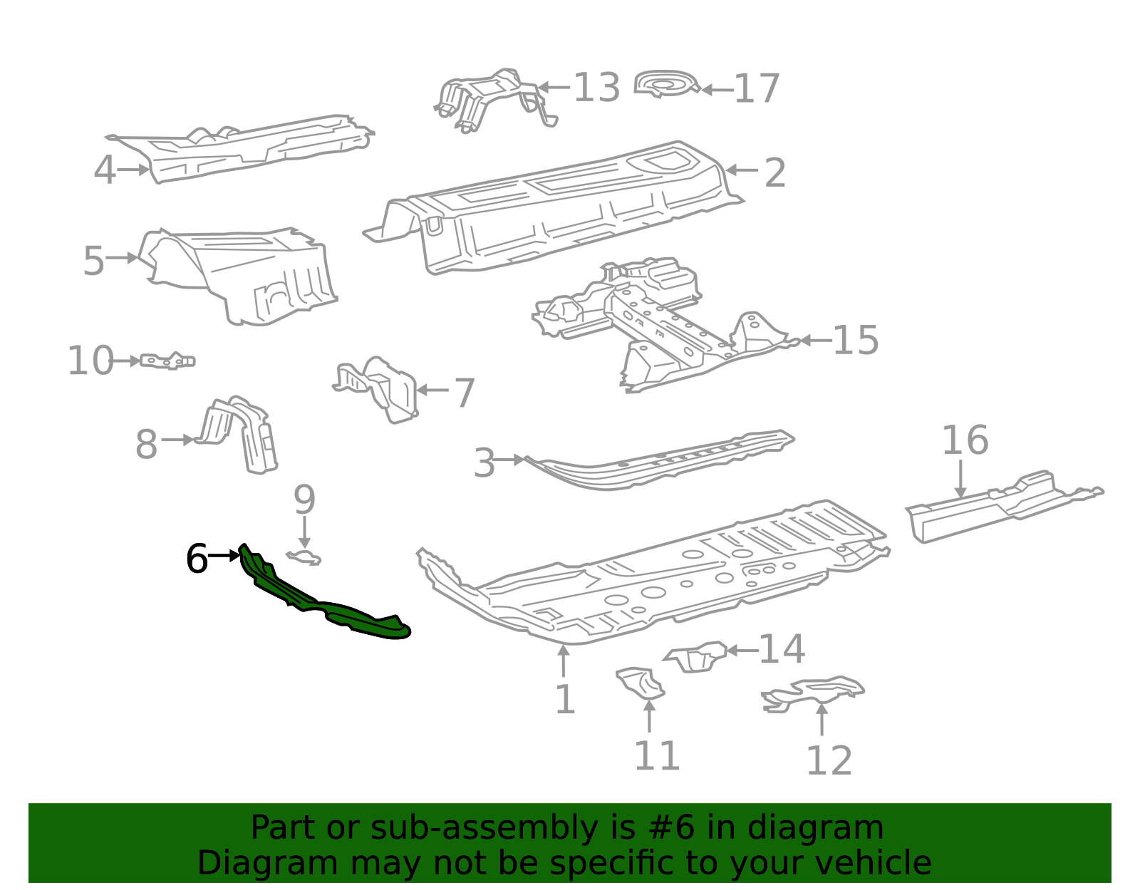 58214-0R030 - Panel Reinforced - 2019-2025 Toyota RAV4 | OEM Genuine ...