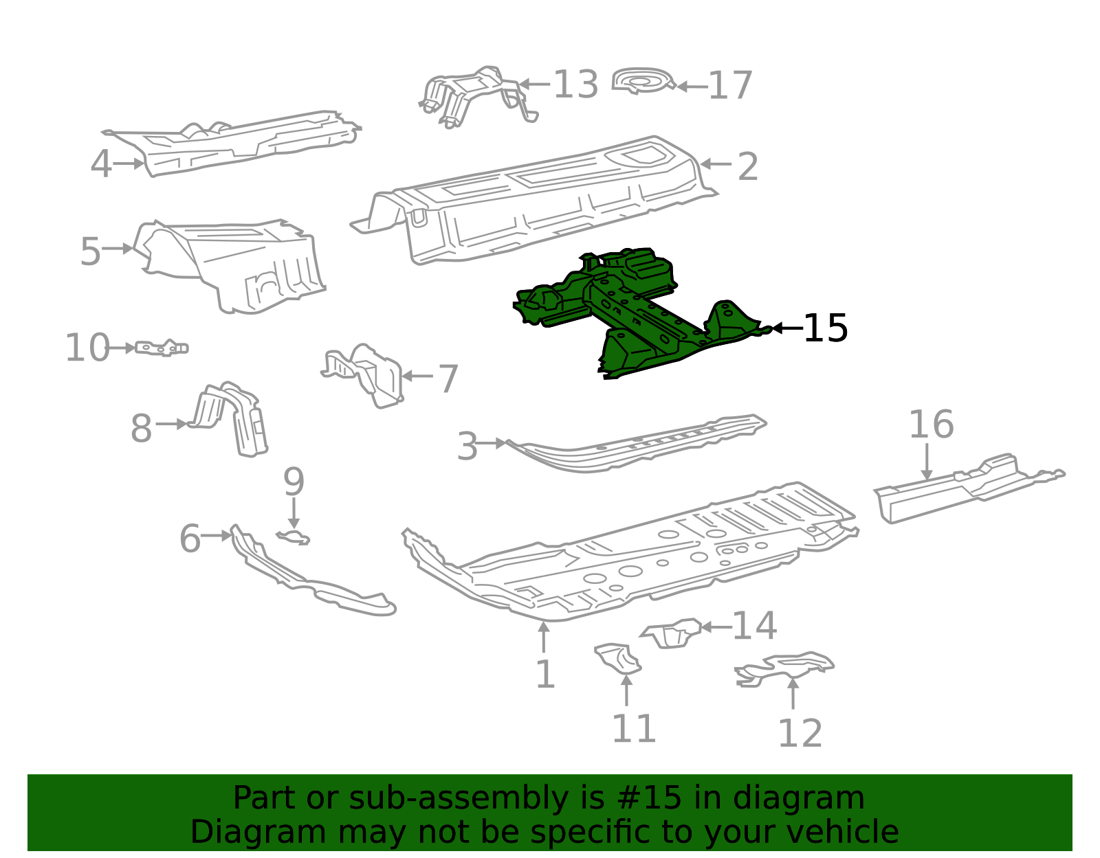 2025 Toyota RAV4 2024 Toyota RAV4 - Front Cross-Member 58202-42031 ...