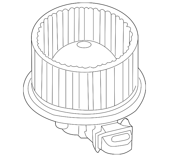 2008-2012 Ford | Blower Motor | 8L8Z-19805-C | Walls' Ford Parts