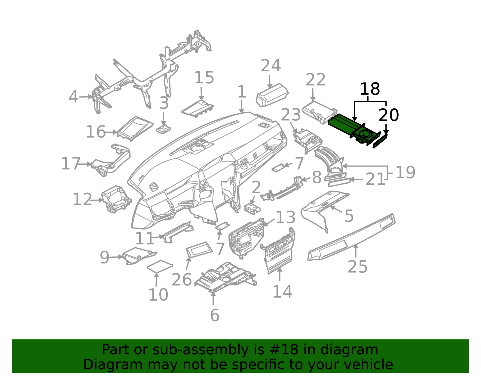 51-45-9-125-626 - Cup Holder 2004-2010 BMW | BMW Auto Parts Warehouse