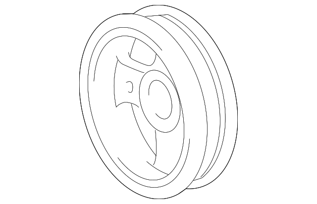 2003-2024 Toyota Engine Crankshaft Pulley 13470-31014 | Toyota Parts Center
