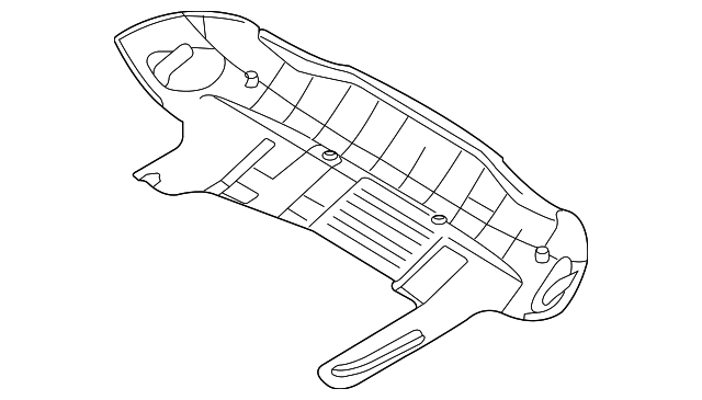 2005-2009 Hyundai Tucson Under Cover 29110-2E000 | QuirkParts