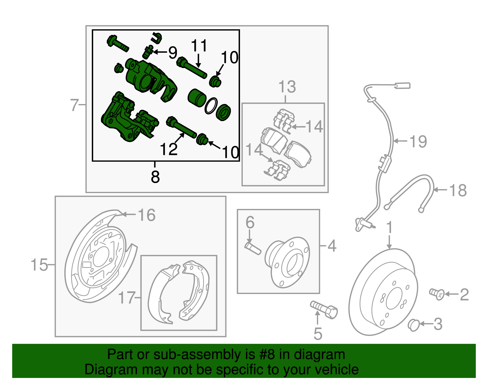 58310-2TA60 - Caliper 2011-2016 Kia Optima | Kia.Parts Store