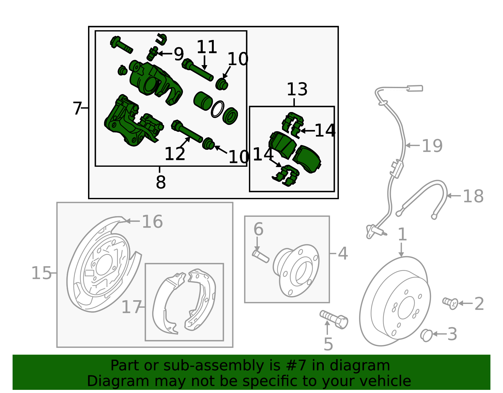 58230-3Q100 - Caliper Assembly 2011-2015 Kia Optima | Kia.Parts Store