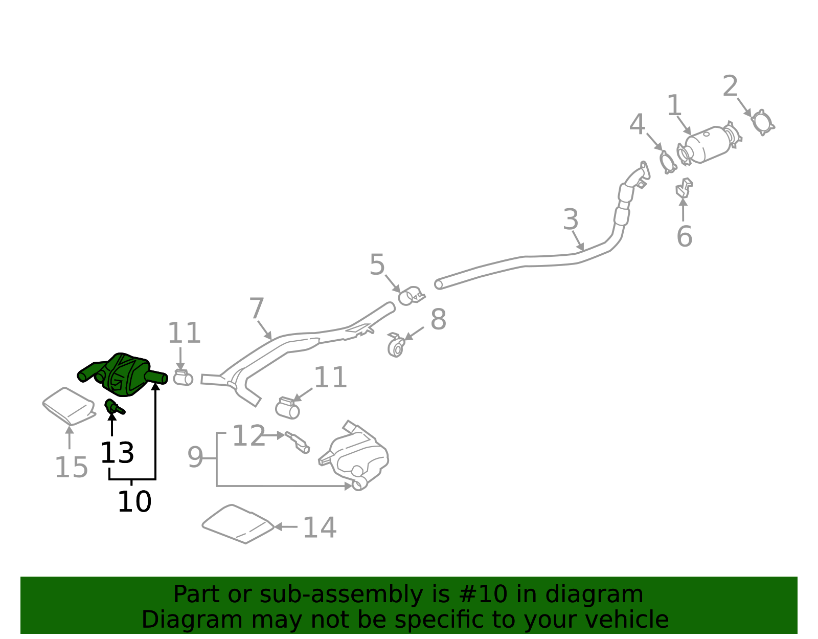 2019-2025 Porsche Macan Rear Muffler 95B-253-601-Y | OEM Parts Online