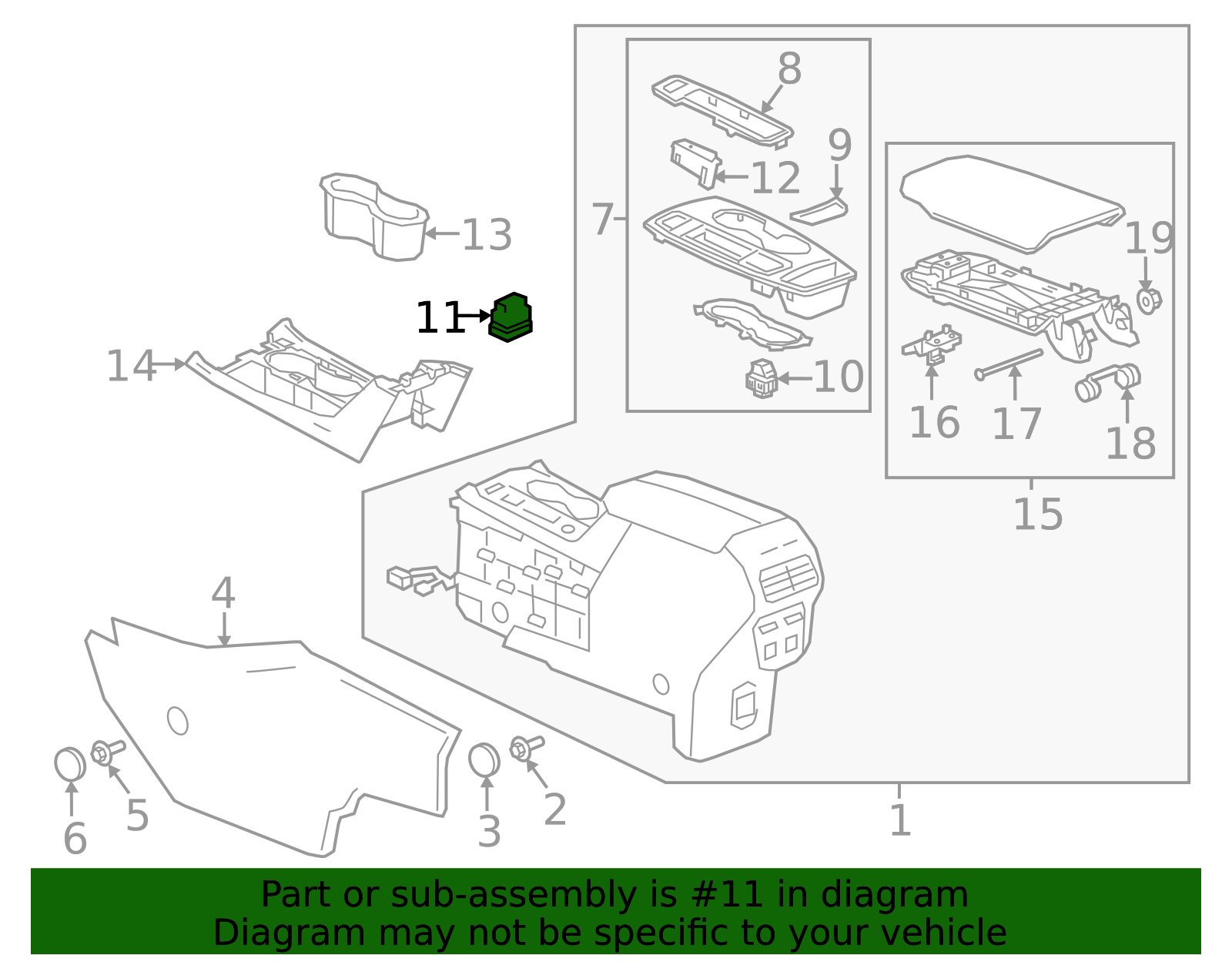 84204829 - Combo Switch 2018-2024 Chevrolet Equinox | GM Parts Center