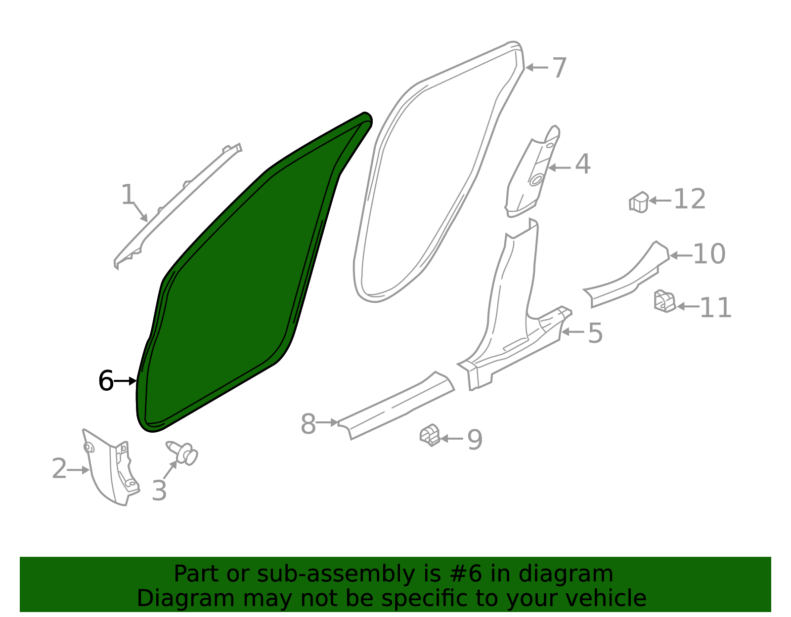 Door Seal – OEM Weatherproofing for a Quieter Ride | AutoNation Parts