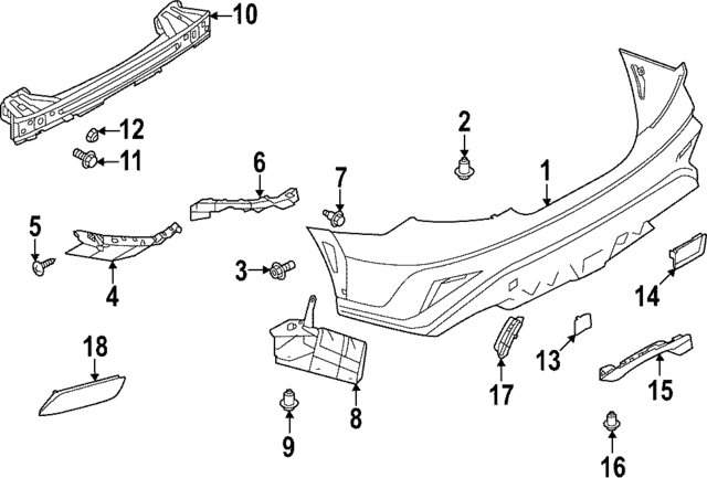 Subaru OEM Bumper Parts | Subaru Online Parts