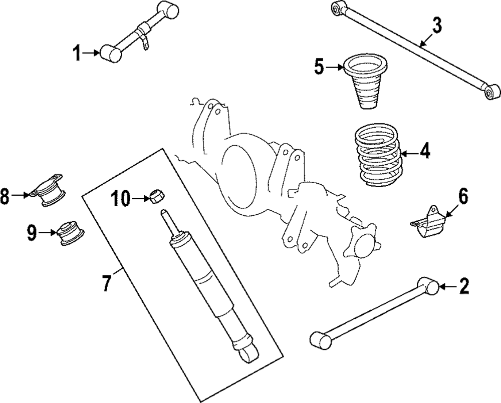 2022-2025 Lexus | Lower Control Arm | 48720-60080 | Express Lexus Parts