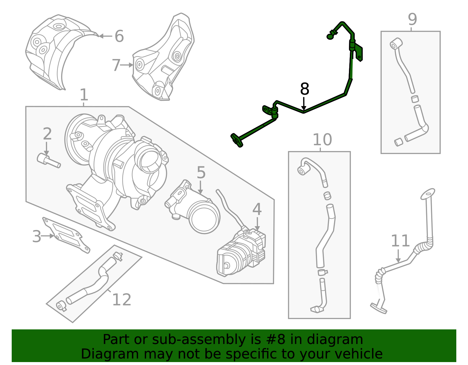 Hyundai - 28240-2S304 - Oil Line - 2021-2024 Hyundai | OEM Hyundai ...