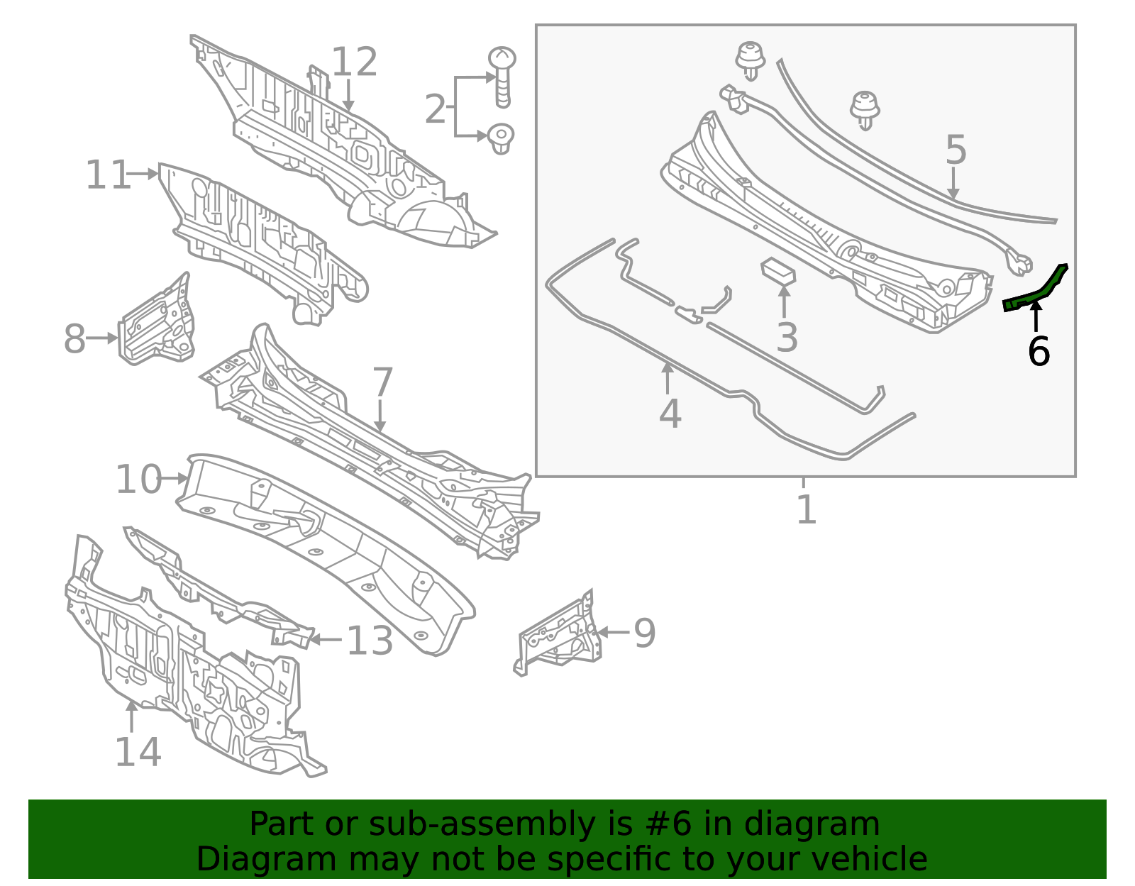 2010-2013 Hyundai Tucson Side Cover 86154-2S000 | OEM Parts Online
