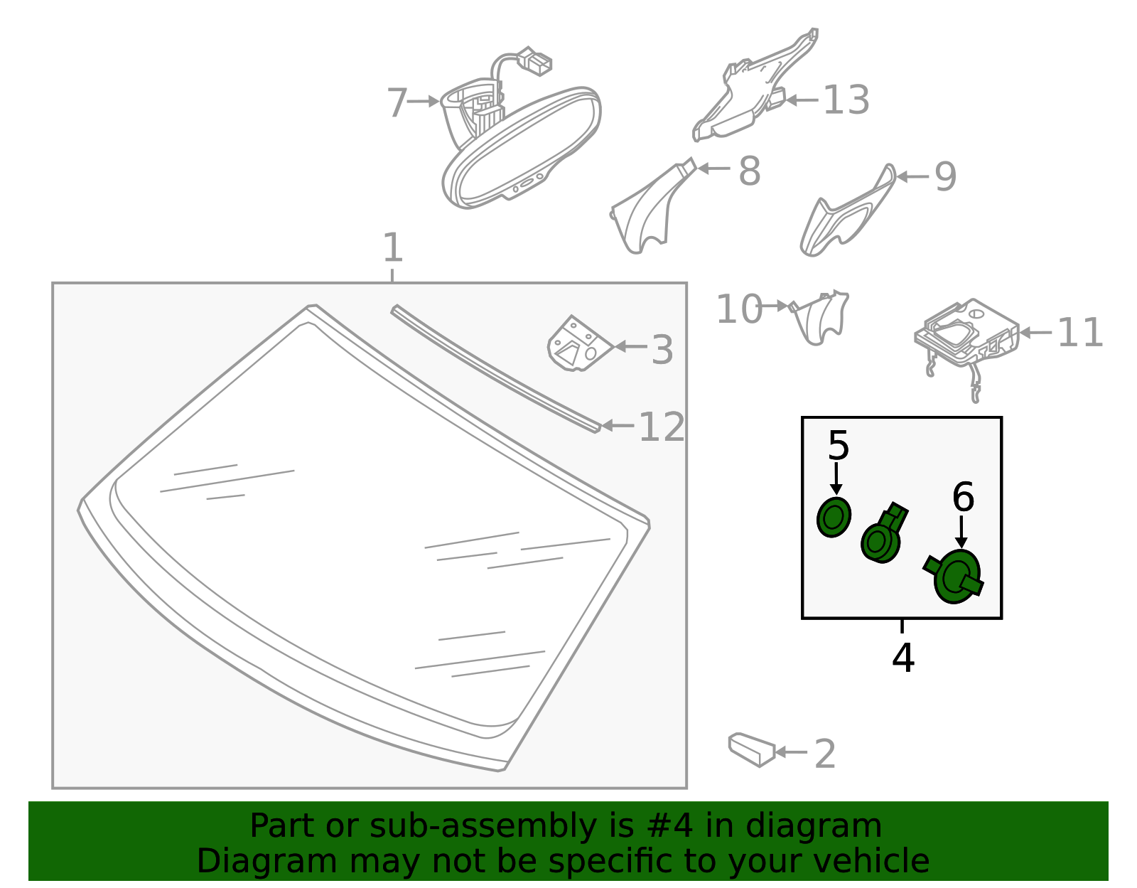 2017-2025 Audi Sensor 81A-955-555-B | Audi OEM Parts Guy