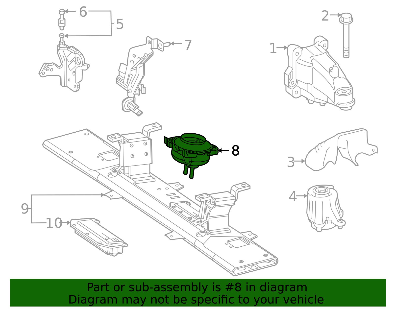 167-240-62-00 - Trans Mount 2013-2025 Mercedes-Benz | Mercedes-Benz ...