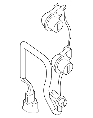2005-2015 Nissan Xterra Socket & Wire 26551-EA000 | Bill Kay Nissan Parts