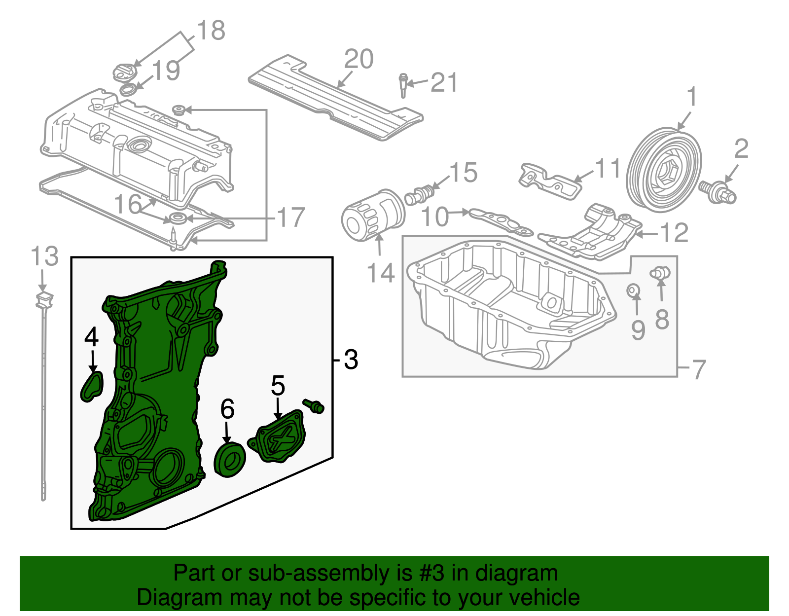 11410-RAA-A10 - 2006-2011 Honda - Case Assembly Chain | Honda Parts Cheap