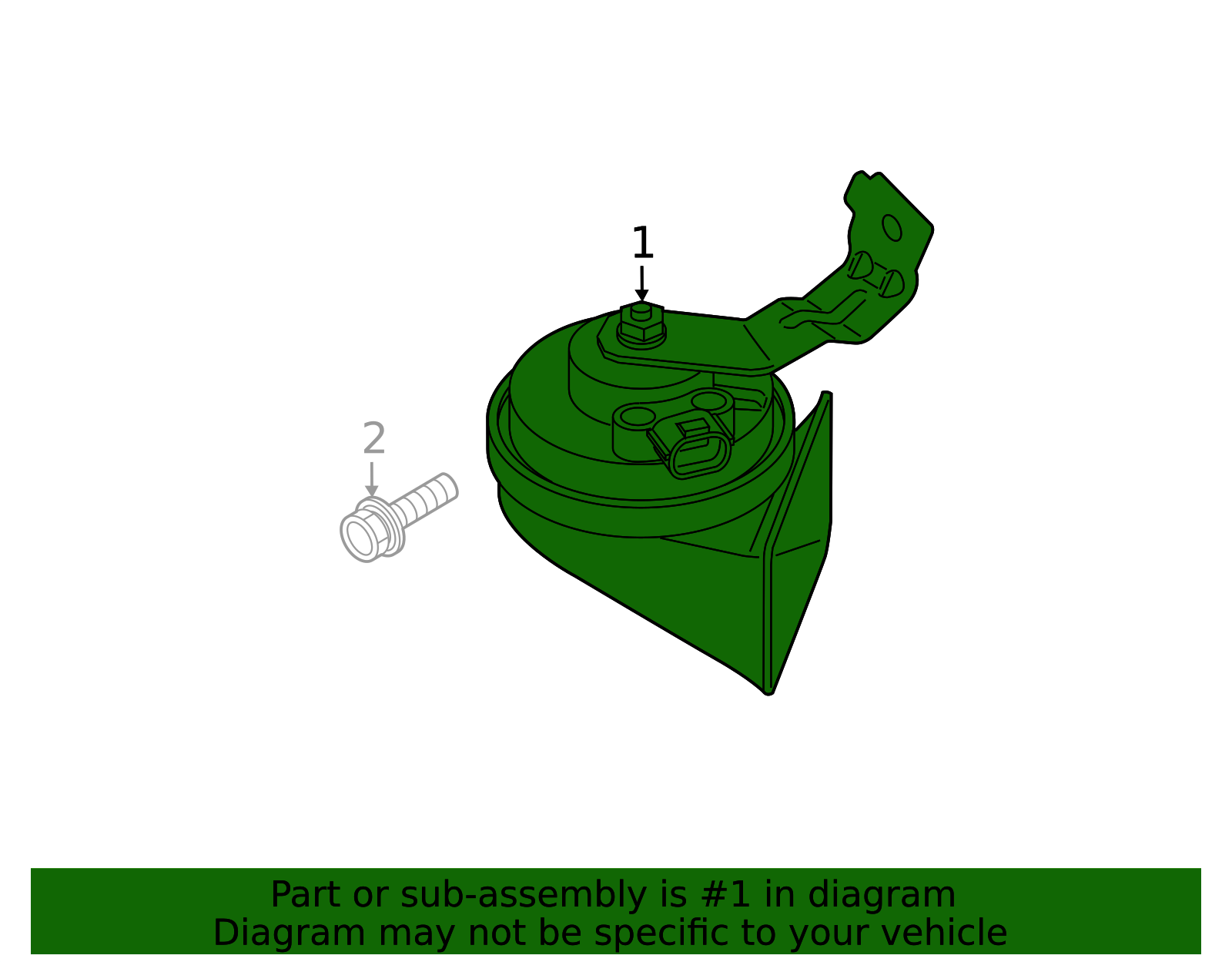 96611-K0010 - Horn 2023-2025 Kia Soul | Kia.Parts Store