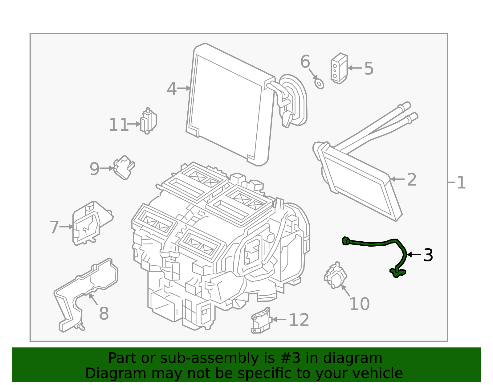 277233sb0a - Infiniti HVAC Evaporator Temperature Switch 2014-2025 ...