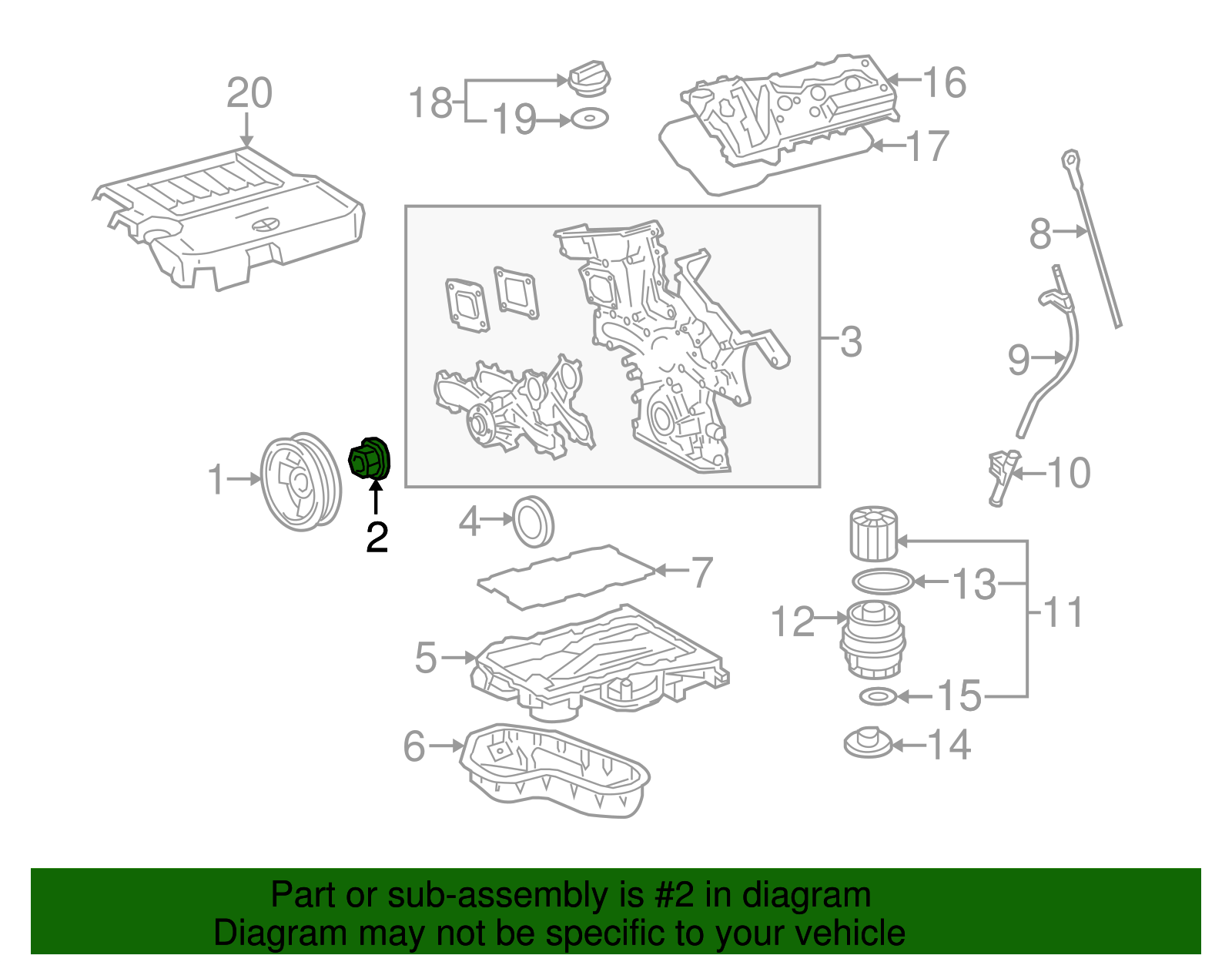 Genuine Toyota Crankshaft Gear part# 13521-31041 for 2005-2024 Toyota ...